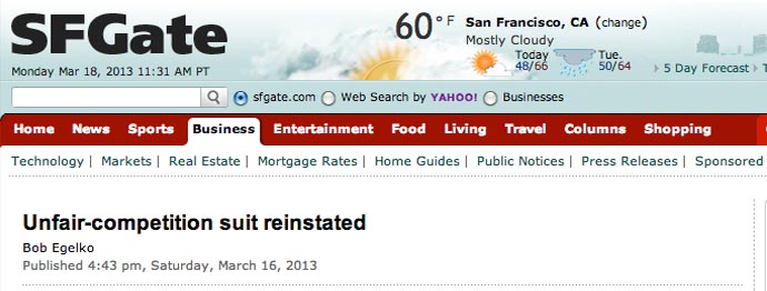 san-francisco-chronicle-higbee-appellate-case-victory - Higbee & Associates